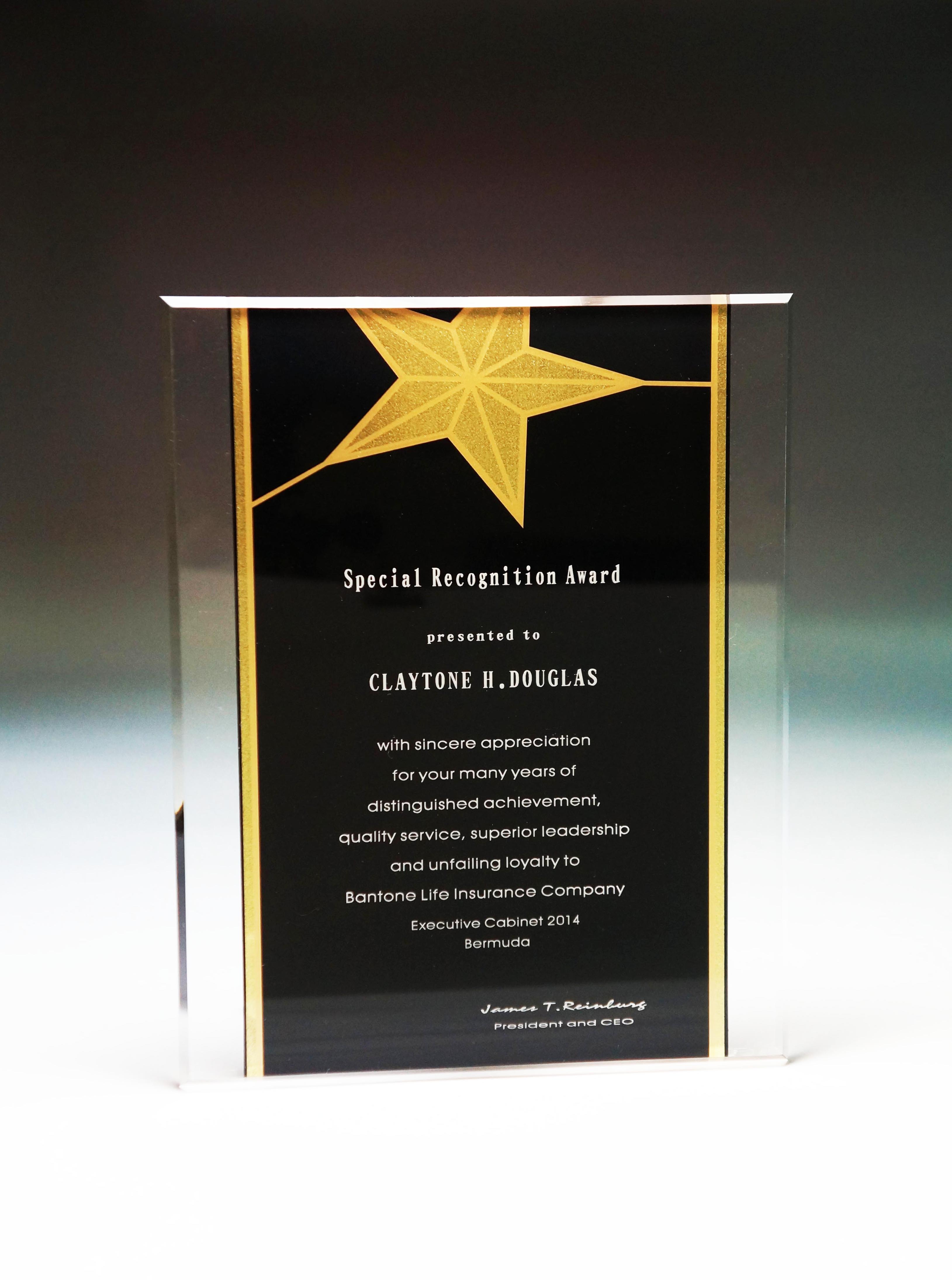 Plaque - Foremost Acrylic