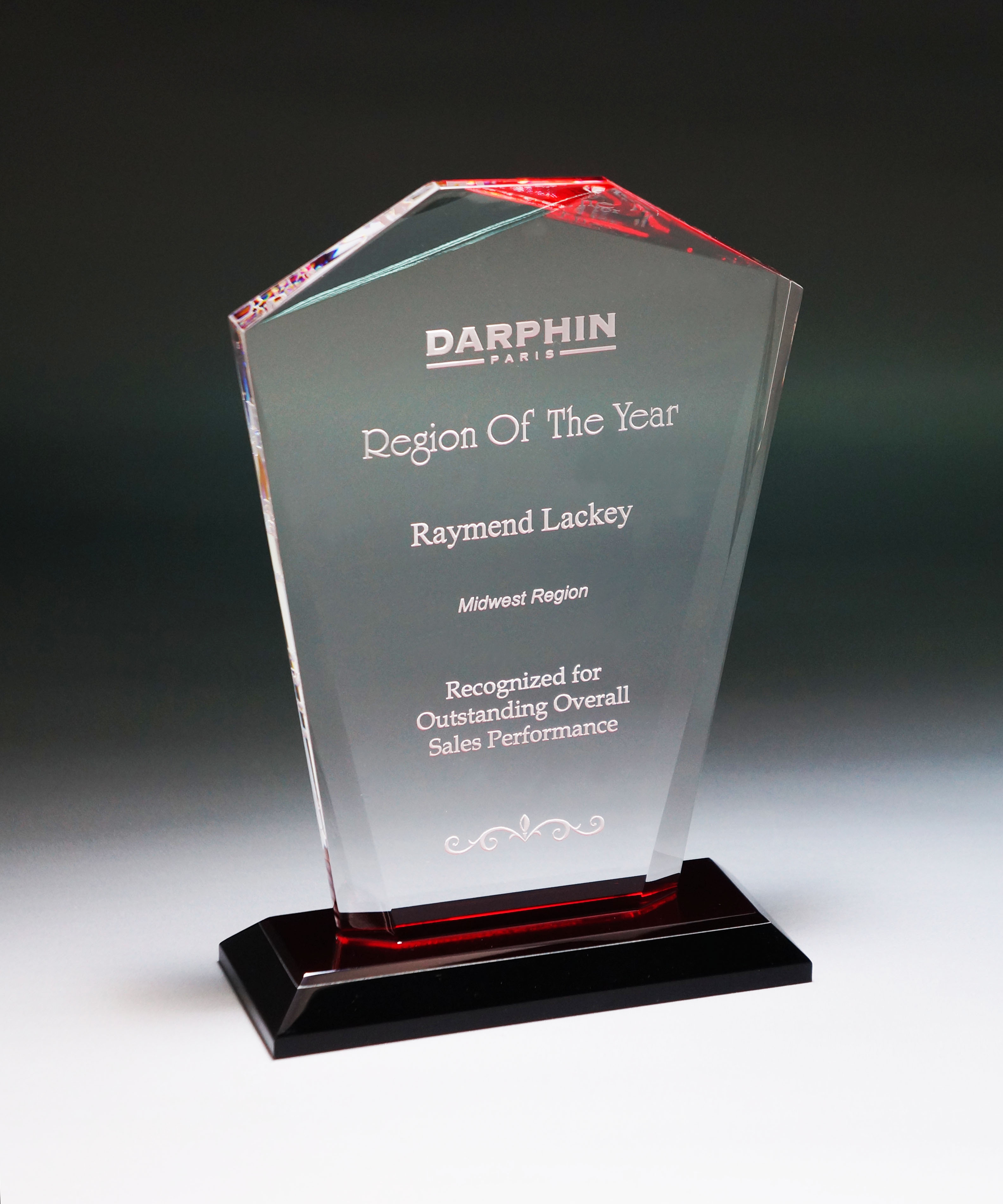 Reflective Bottom Award - Foremost Acrylic